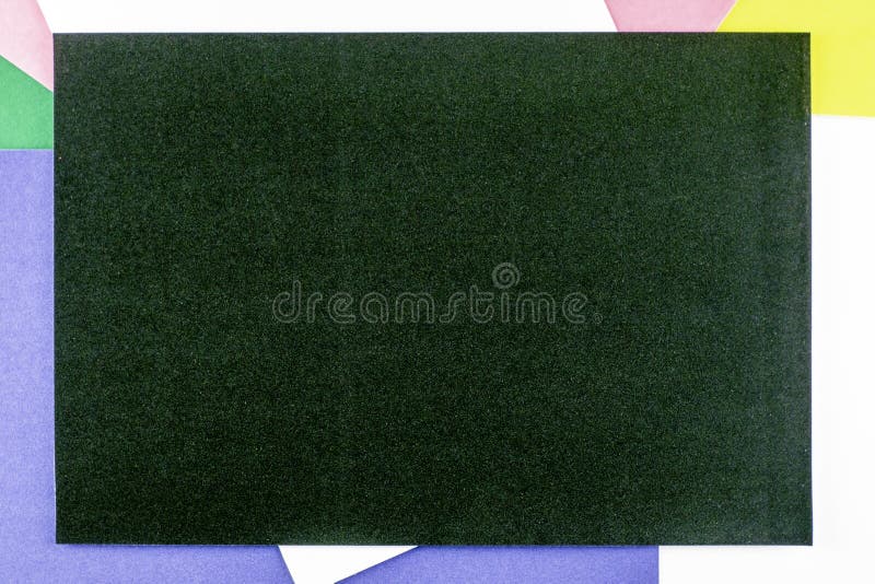 Multicolor Abstract Background Made of Colored Paper Sheets Stock Image ...