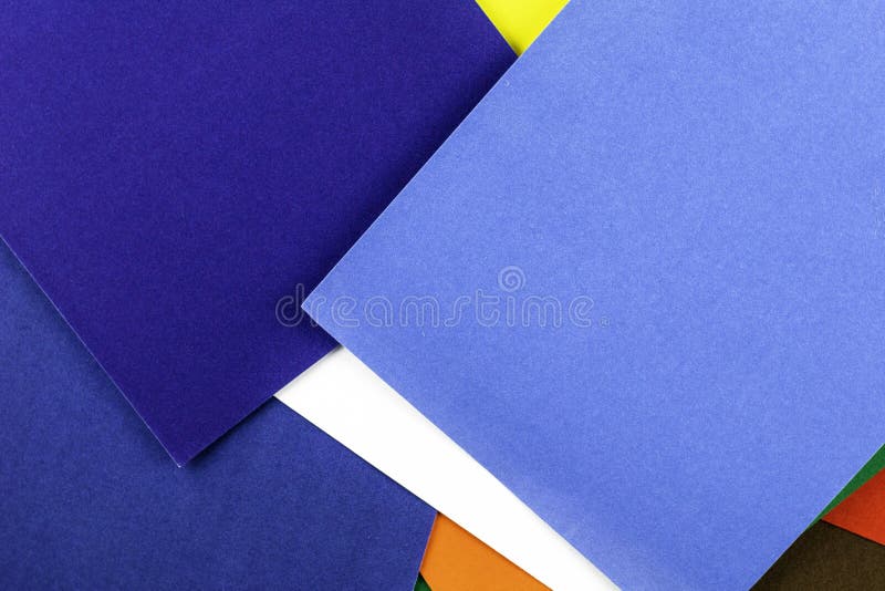 Multicolor Abstract Background Made of Colored Paper Sheets Stock Image ...