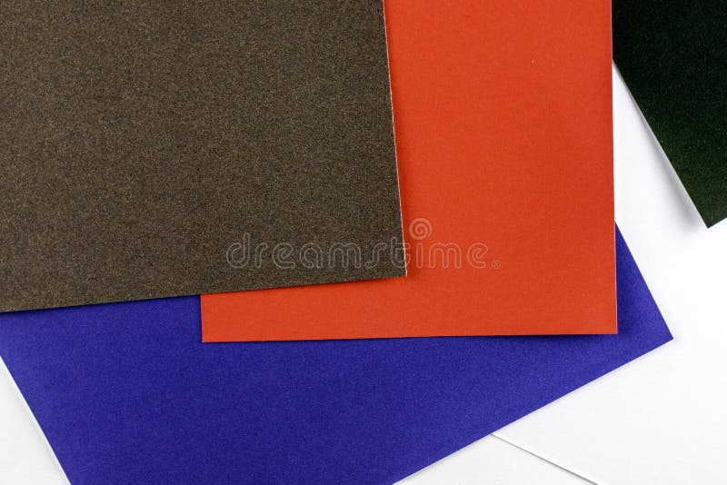Multicolor Abstract Background Made of Colored Paper Sheets Stock Photo ...