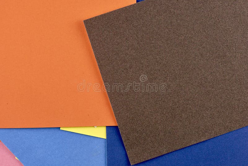 Multicolor Abstract Background Made of Colored Paper Sheets Stock Photo ...