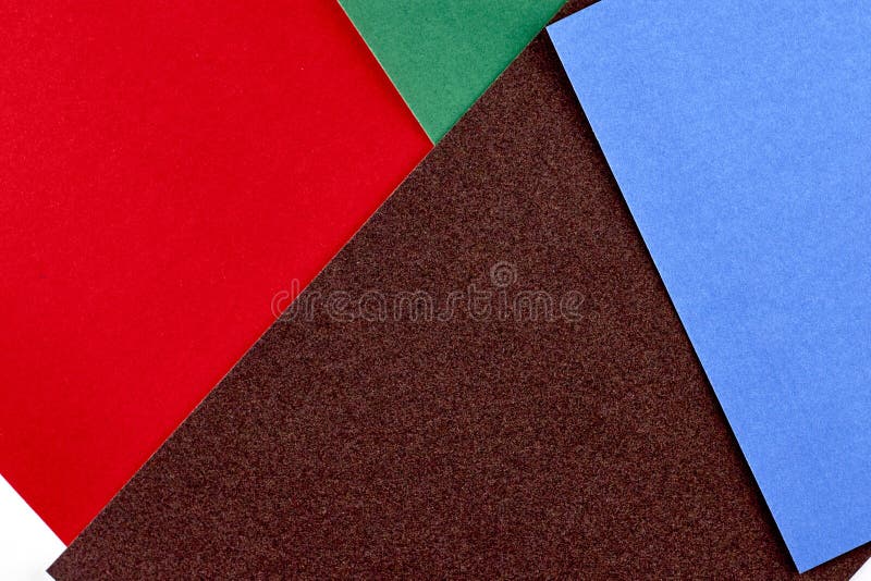 Multicolor Abstract Background Made of Colored Paper Sheets Stock Image ...