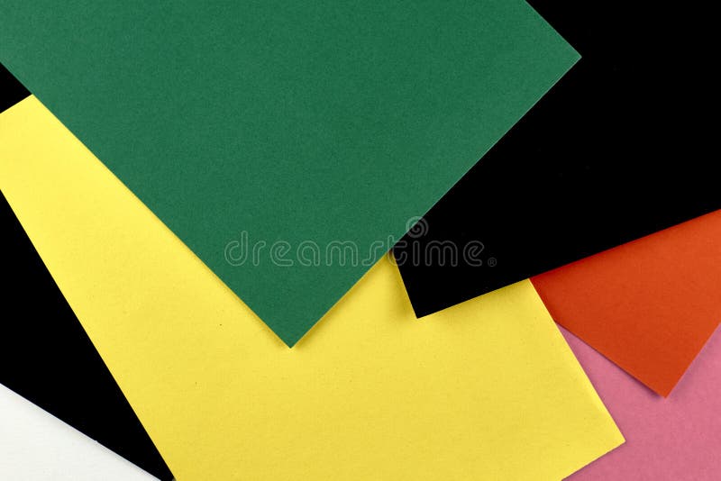 Multicolor Abstract Background Made of Colored Paper Sheets Stock Image ...