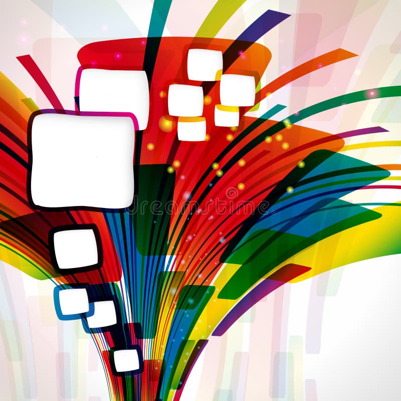 Multicolor Abstract Bright Background. Elements for Design. Stock ...