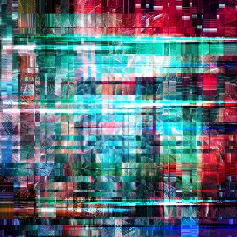 Multicolor Abstract Geometric Background. Square Orientation Stock ...