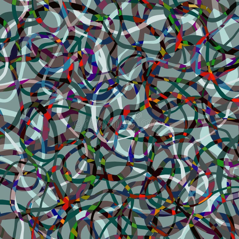 Multicolor Abstract Geometric Mosaic Pattern Colorful Transparent ...