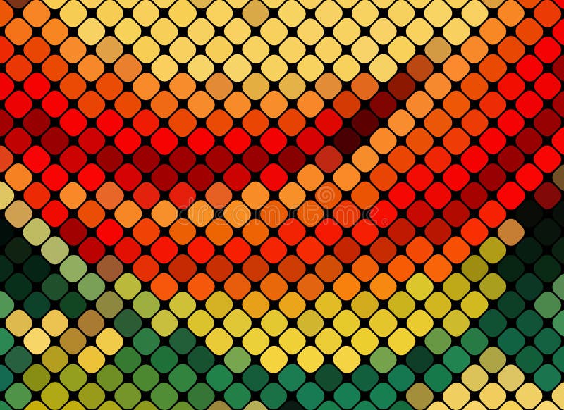 Multicolor Abstract Light Disco Background Square Pixel Mosaic V Stock ...