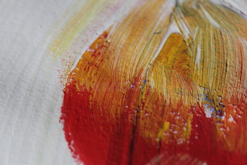 Multicolor Acrylic Paint Texture Abstract Stock Photo - Image of ...