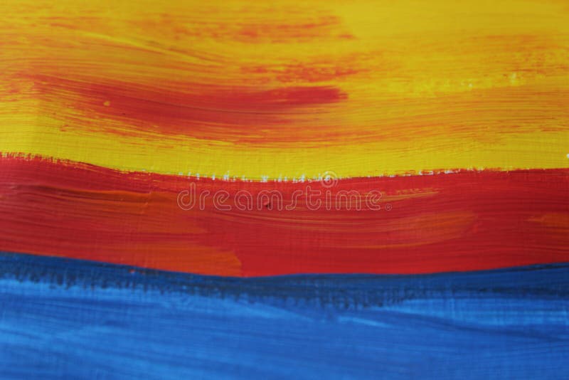 Multicolor Acrylic Paint Texture Abstract Stock Image - Image of danger ...