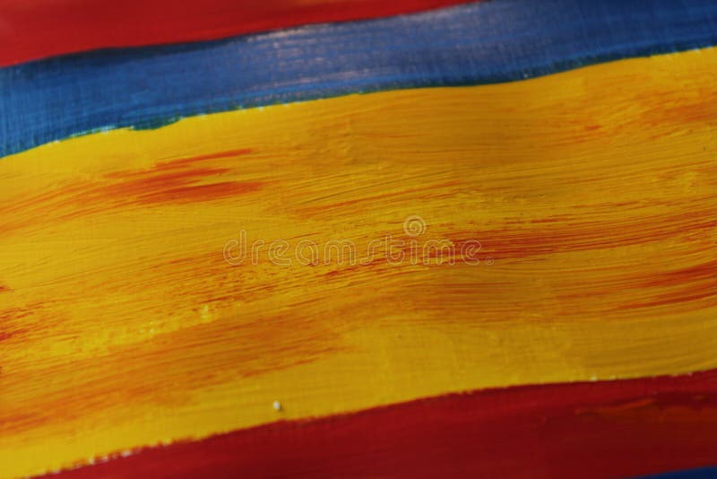 Multicolor Acrylic Paint Texture Abstract Stock Image - Image of ...