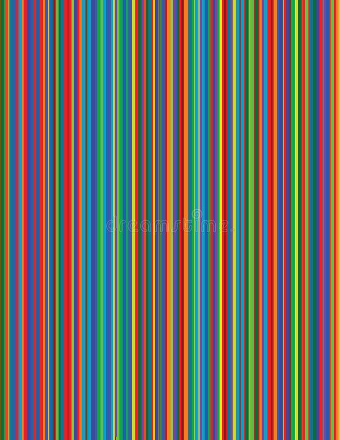 Multicolored stripes stock vector. Illustration of linear - 8342099