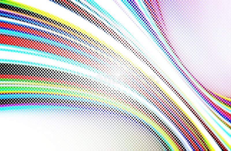 Multicolor background stock illustration. Illustration of flowing ...