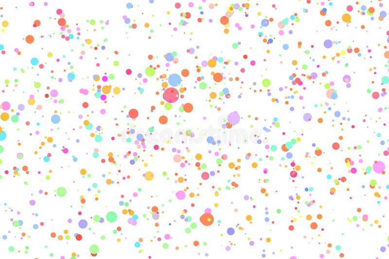 Multicolor Background, Colorful Vector Texture with Circles. Splash ...
