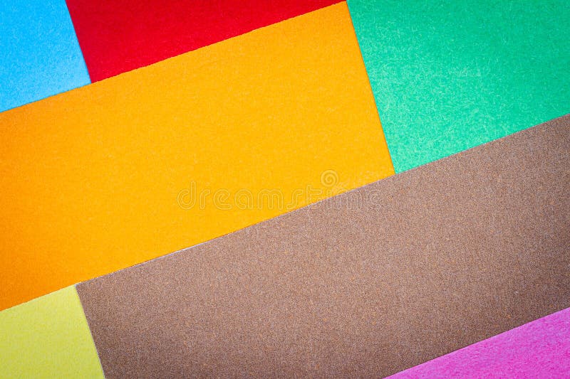 Multicolor Background from a Paper of Different Colors Stock Image ...
