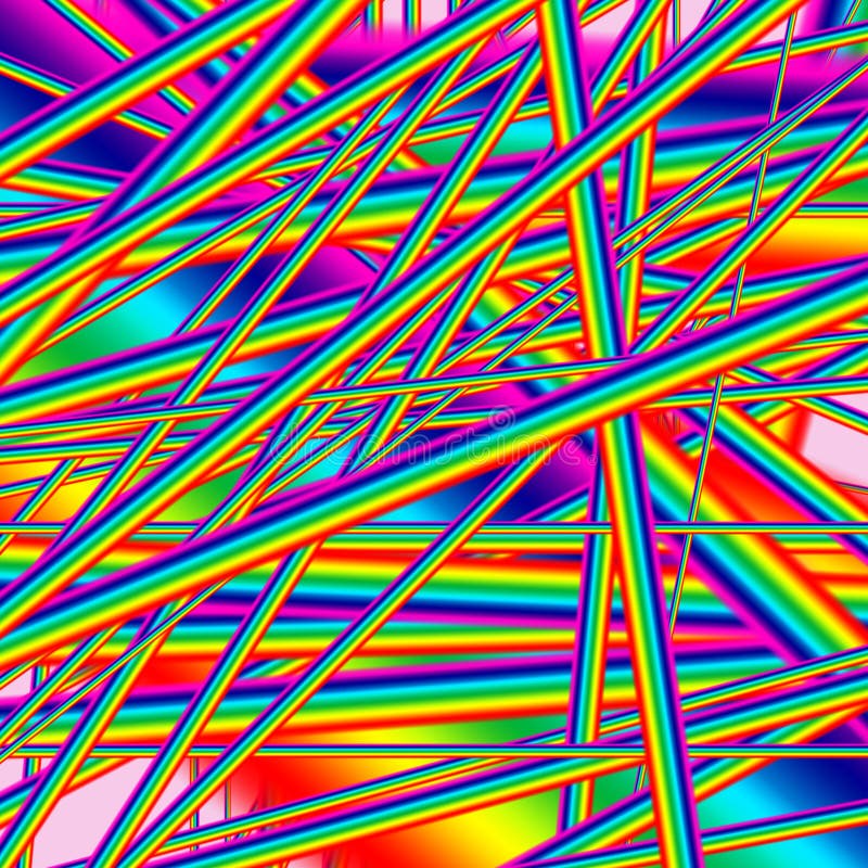 Multicolor bars abstract stock illustration. Illustration of color ...