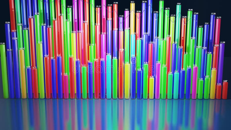 Statistical Level Charts, Moving Animations, Stock Footage - Video of ...