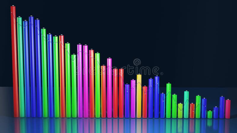 Statistical Level Charts, Moving Animations, Stock Footage - Video of ...