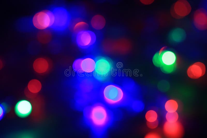 Multicolor Bokeh Circle Background. Stock Photo - Image of blurred ...