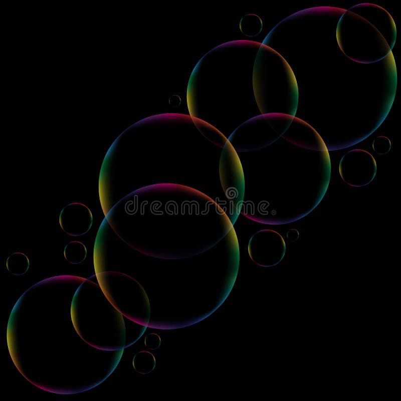 Multicolor Bubbles stock vector. Illustration of bubble - 15230476