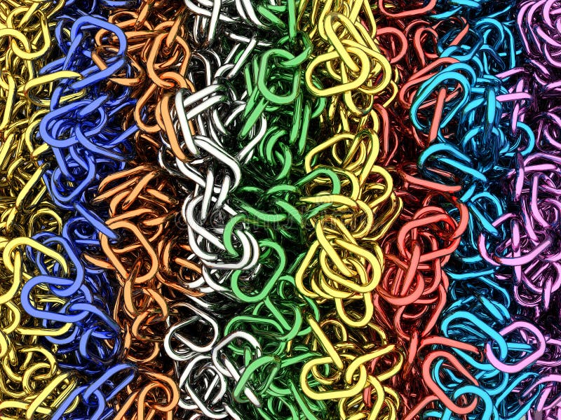 Steel Chain Link Colors Stock Illustrations – 57 Steel Chain Link ...