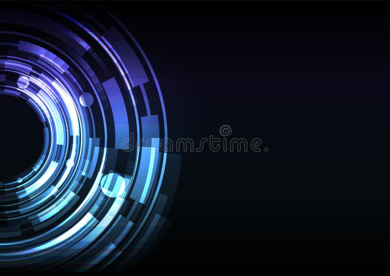 Multicolor Circle Digital Pixel Abstract Background Stock Vector ...