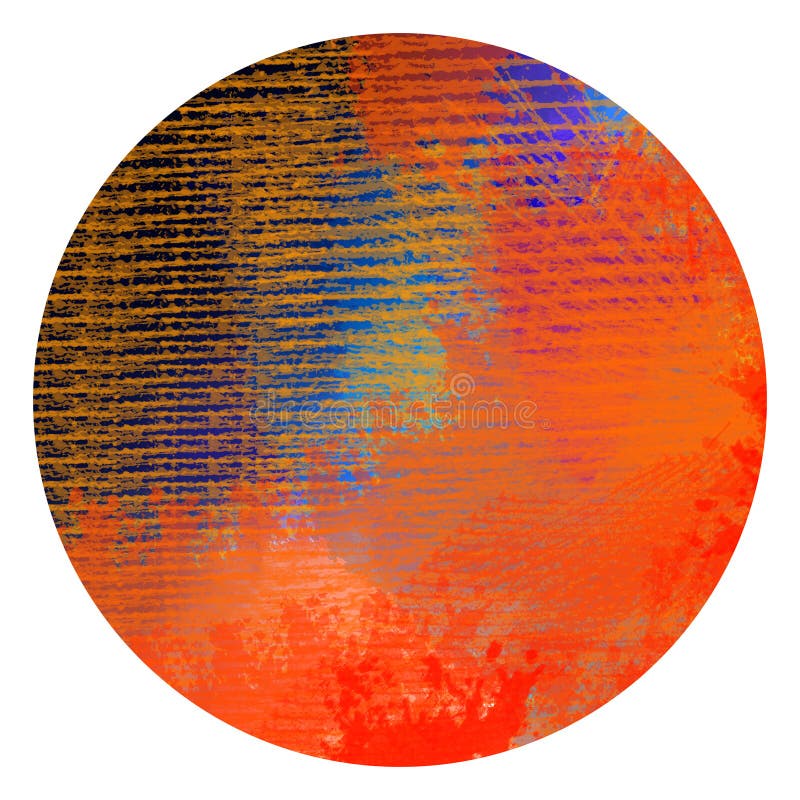 Multicolor Circle,round Shape, Art Abstract Background, Isolated Web ...