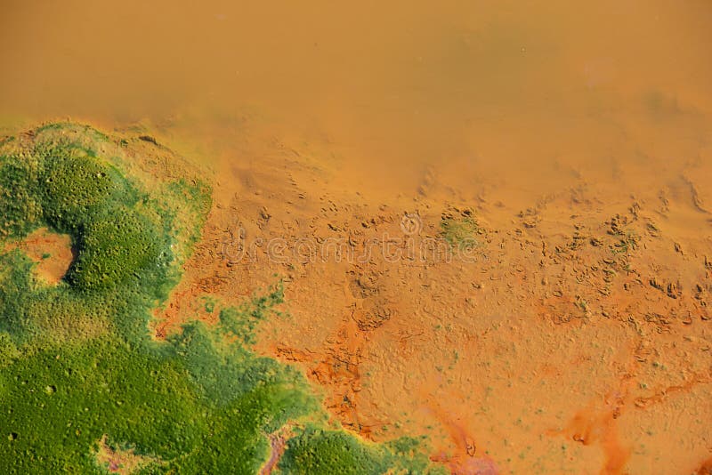 Multicolor Contaminated Soil Stock Photo - Image of ground, close ...