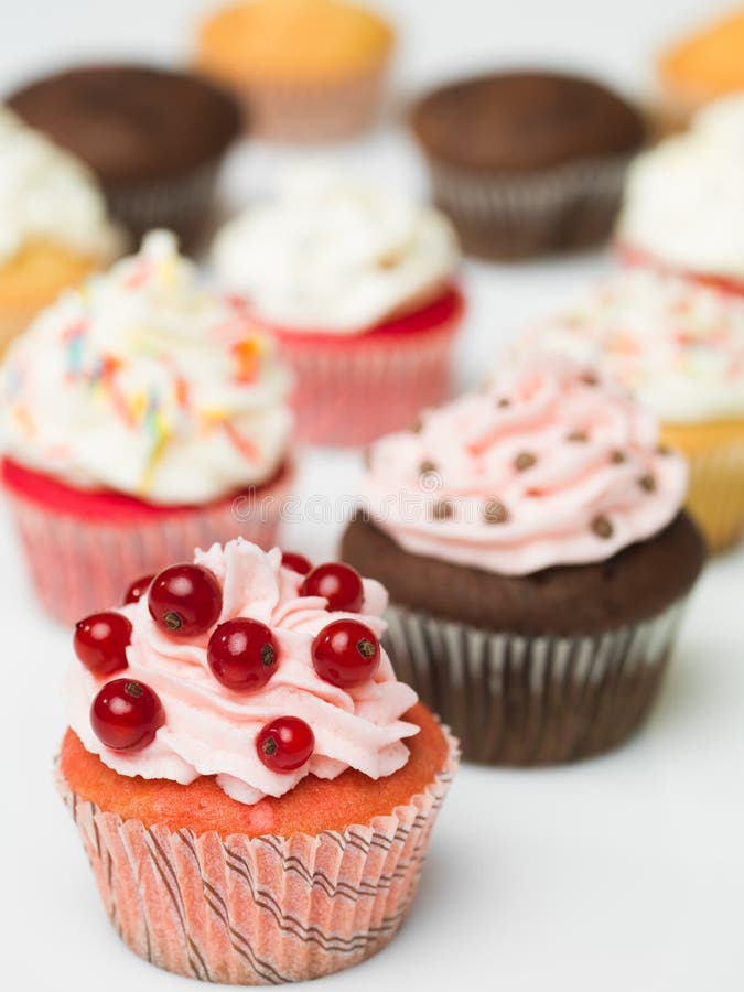 Multicolor cupcakes stock image. Image of color, cupcake - 28005807
