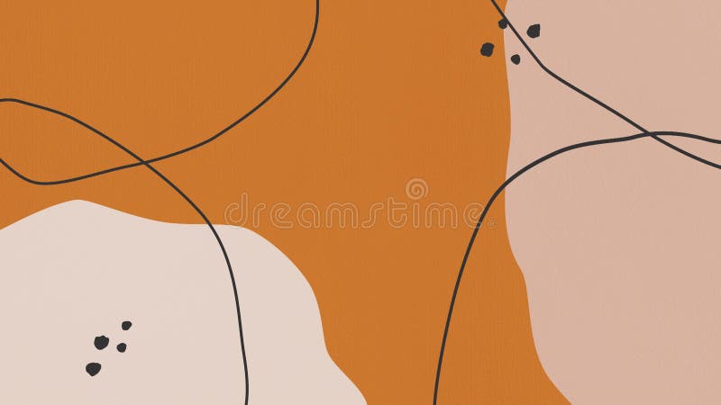 Multicolor Digital Abstract Orange Background Stock Footage - Video of ...