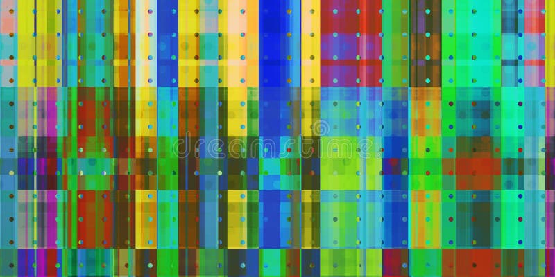 Multicolor Dots Distortion Screen Texture. Colorful Noise Background ...
