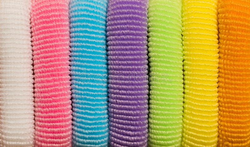 Multicolor Elastic Stripes Background Stock Photo - Image of wallpaper ...