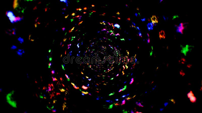 Multicolor Fire Flake Particles Background Stock Illustration ...