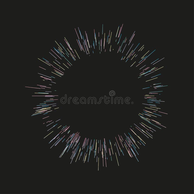 Multicolor Fireworks Explosion Stock Illustration - Illustration of ...