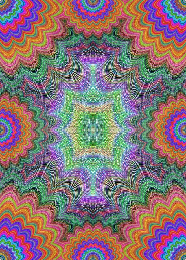 Multicolor Floral Page Frame Design Template Stock Vector ...