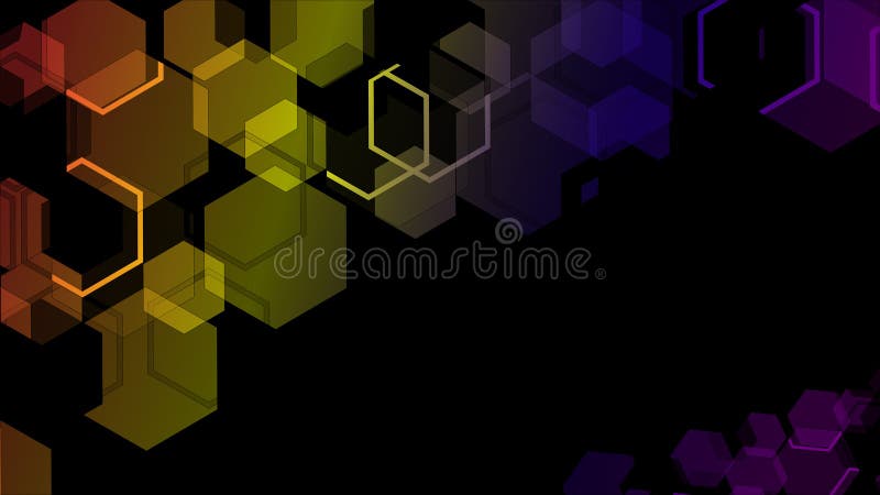 Multicolor Geometric Background. Stock Vector - Illustration of black ...