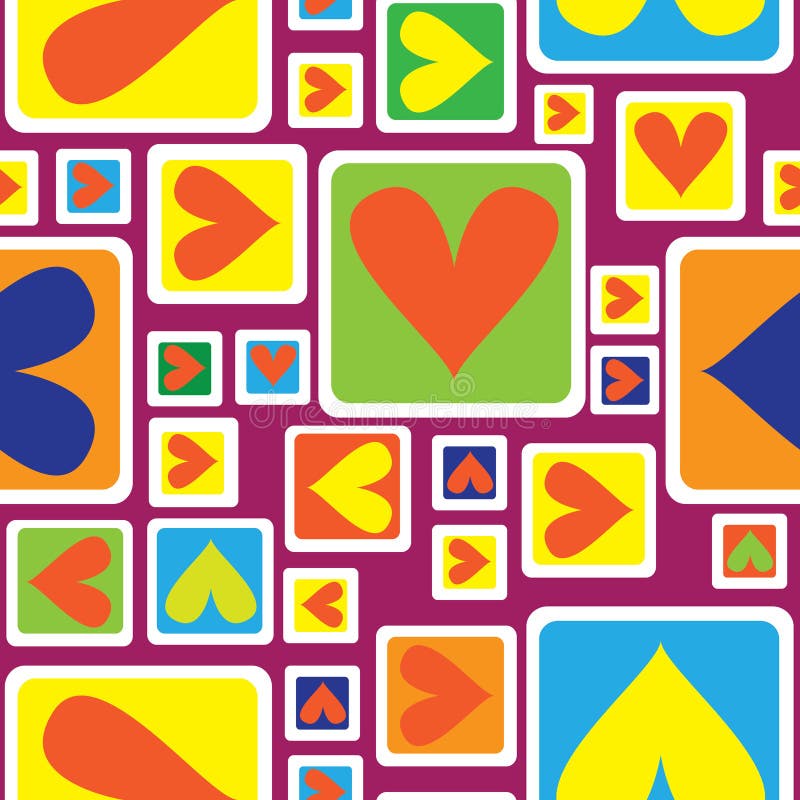 Multicolor Geometric Ornament Seamless Pattern Stock Vector ...