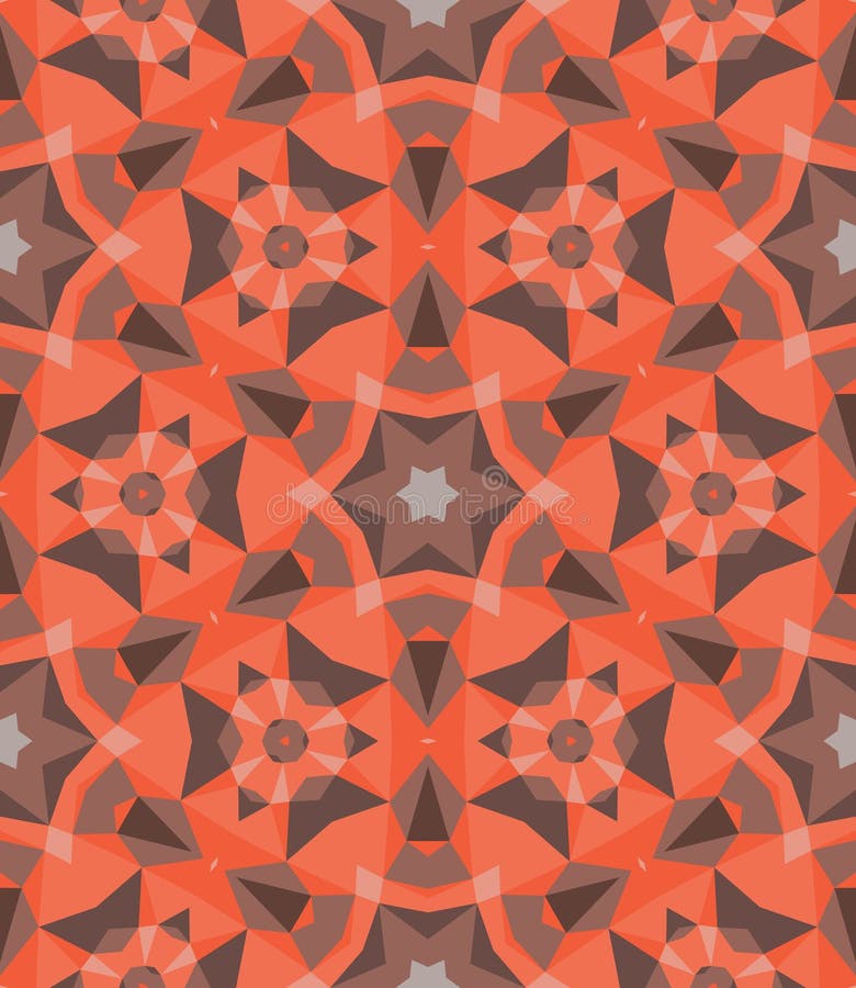 Multicolor Geometric Pattern in Bright Color. Stock Vector ...