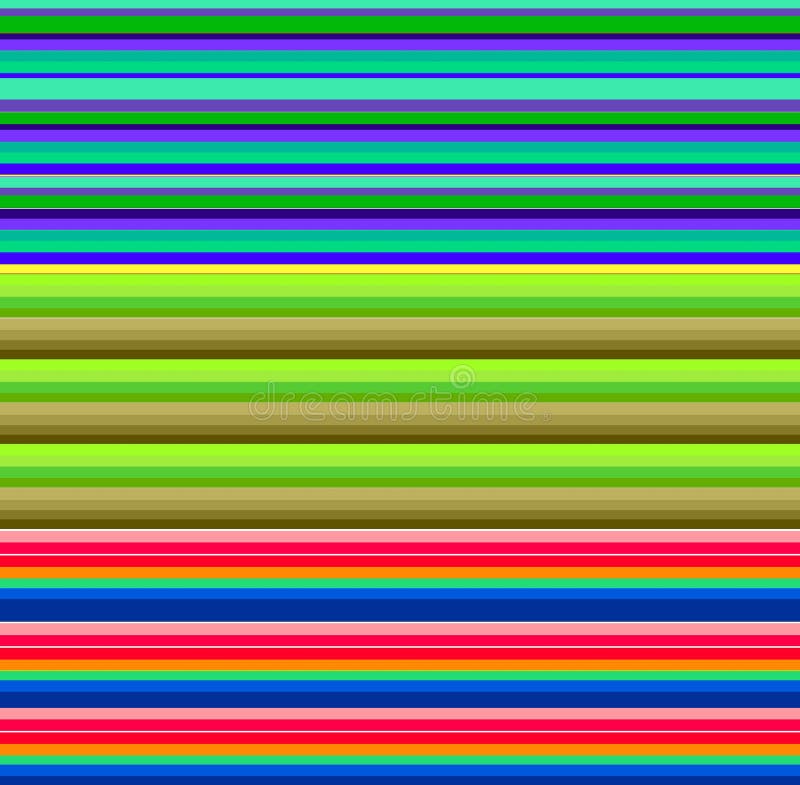 Multicolor Horizontals Blurs Lines Stock Illustration - Illustration of ...