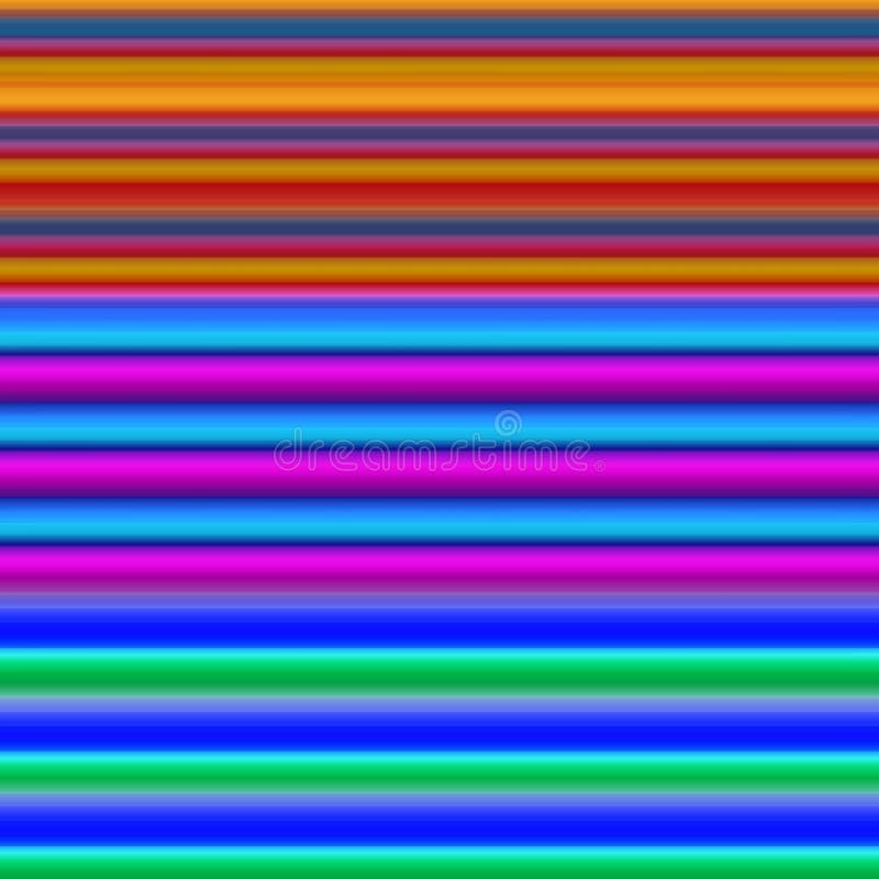 Multicolor Horizontals Glossy Lines Stock Illustration - Illustration ...