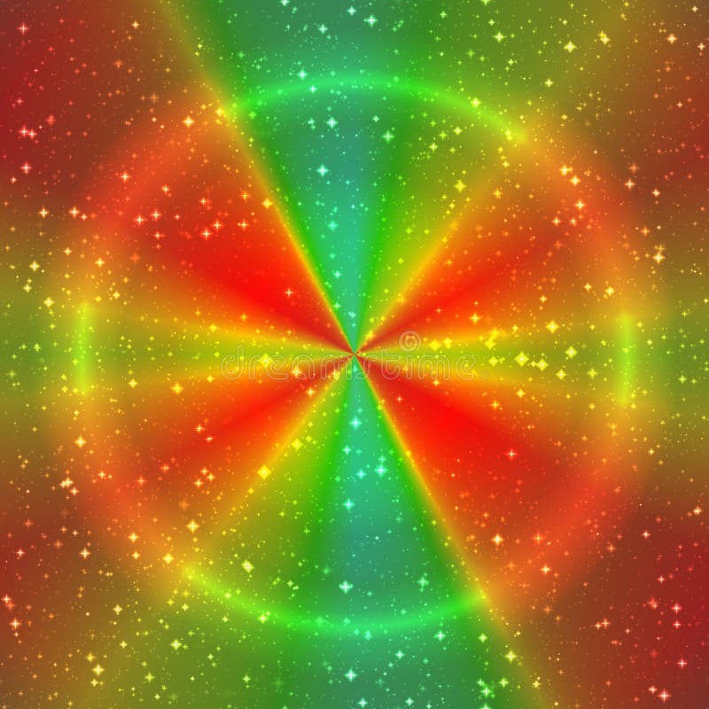 Hypnotic Circle Abstract Background Stock Illustration - Illustration ...