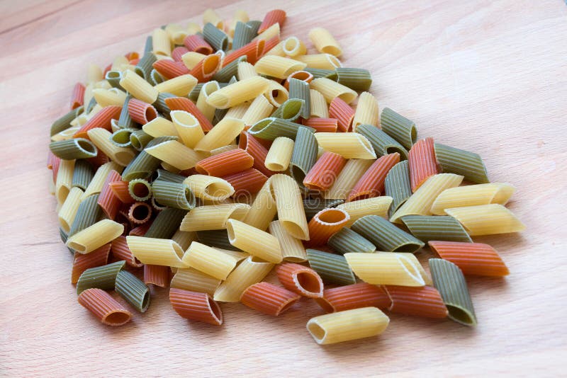 Multicolor macaroni stock image. Image of fresh, culinary - 25679683