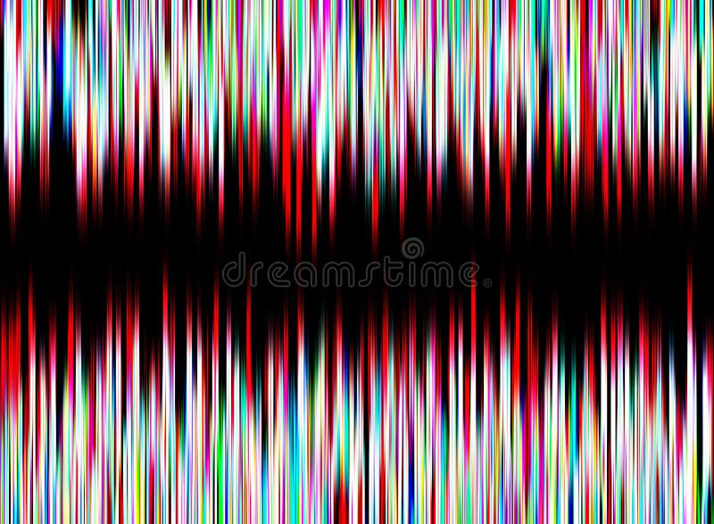 Multicolor Neon Glow Abstract Background Stock Illustration ...