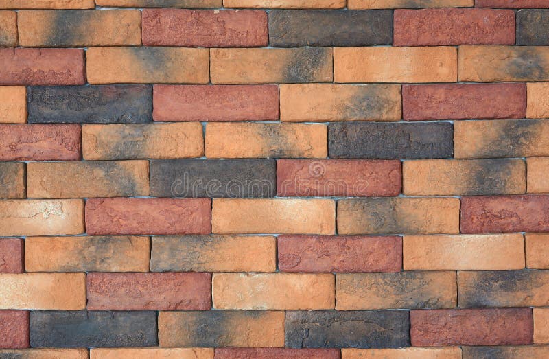 Multicolor New Stone Brick Wall Background Stock Photo - Image of ...