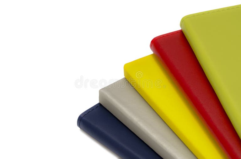 Multicolor notepads stock image. Image of green, equipment - 39437455