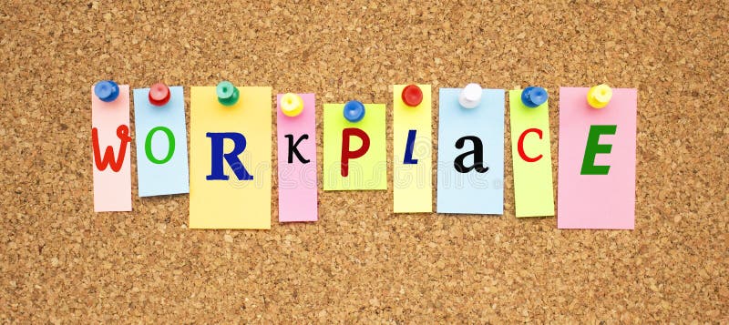 Job word at a workplace stock photo. Image of achievement - 68498926