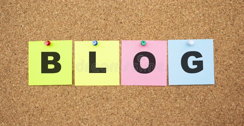 Multicolor Notes with Letters Pinned on a Cork Notice Board Stock Image ...