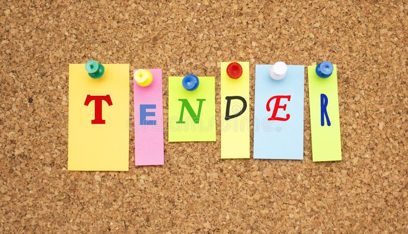 Multicolor Notes with Letters Pinned on a Cork Notice Board Stock Image ...