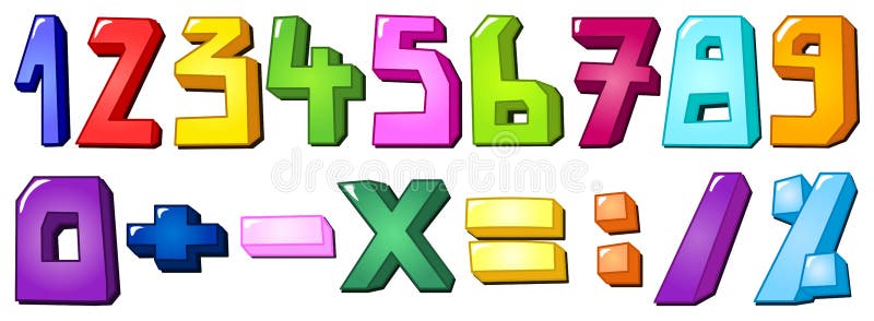 Multicolor letters stock vector. Illustration of shine - 16772901