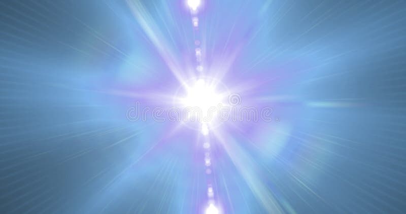 Multicolor Optical Lens Flares Light Leaks, Cool Blue Tint Optical Lens ...