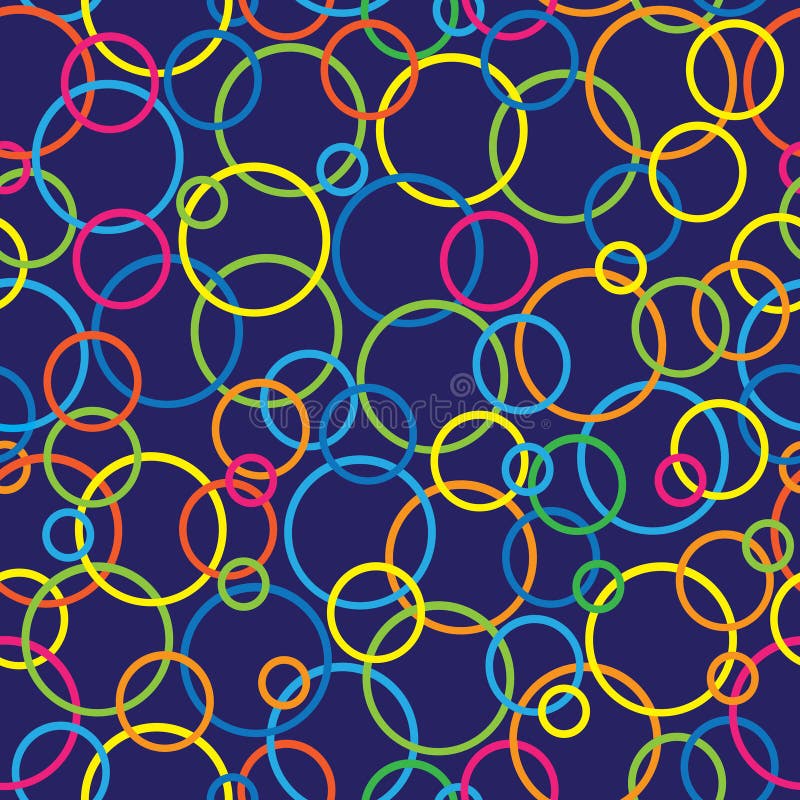 Multicolor Ornament Seamless Pattern Stock Vector - Illustration of ...