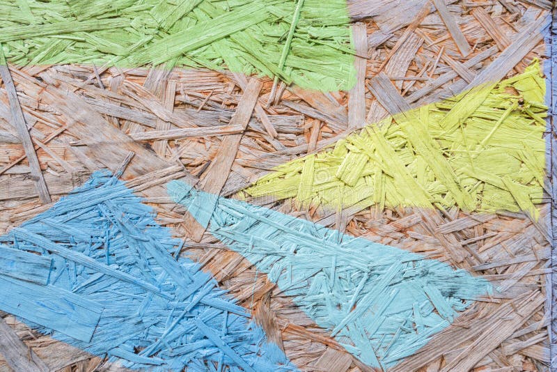 Multicolor Painted Wood Chipboard Texture Background Stock Photo ...